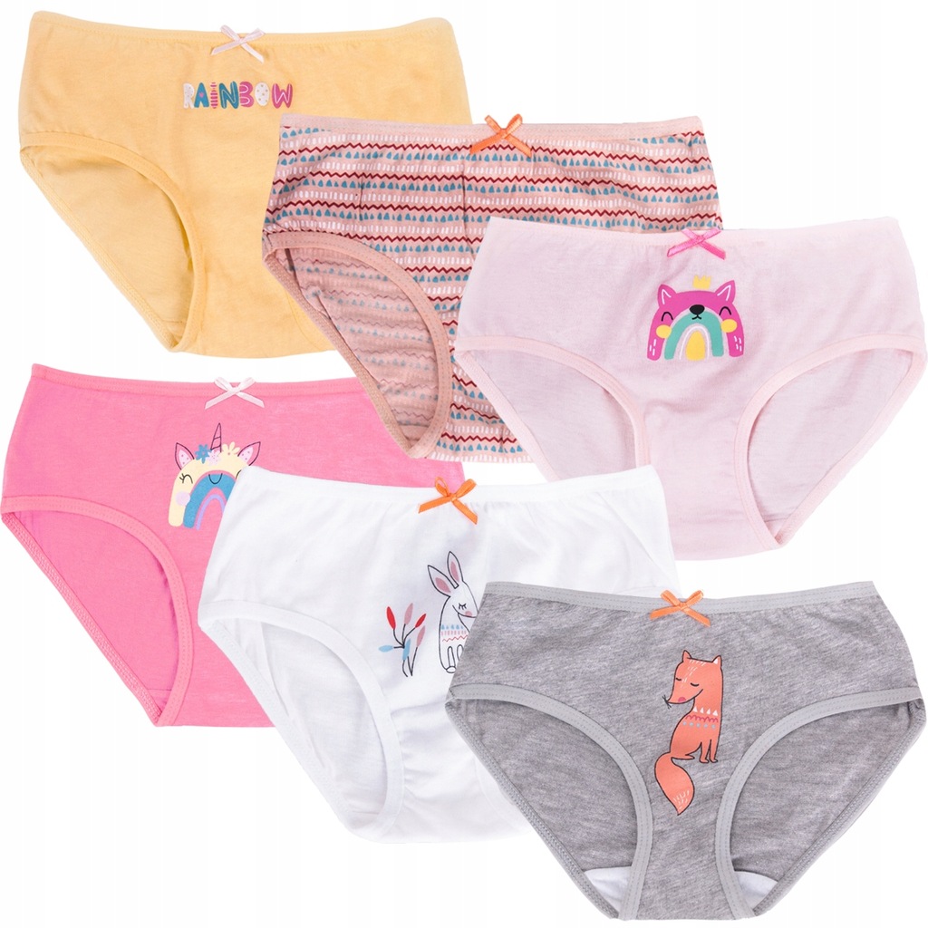 6-pak majtki FIGI majteczki DZIEWCZĘCE 98 104 - 11968991300 - oficjalne archiwum Allegro