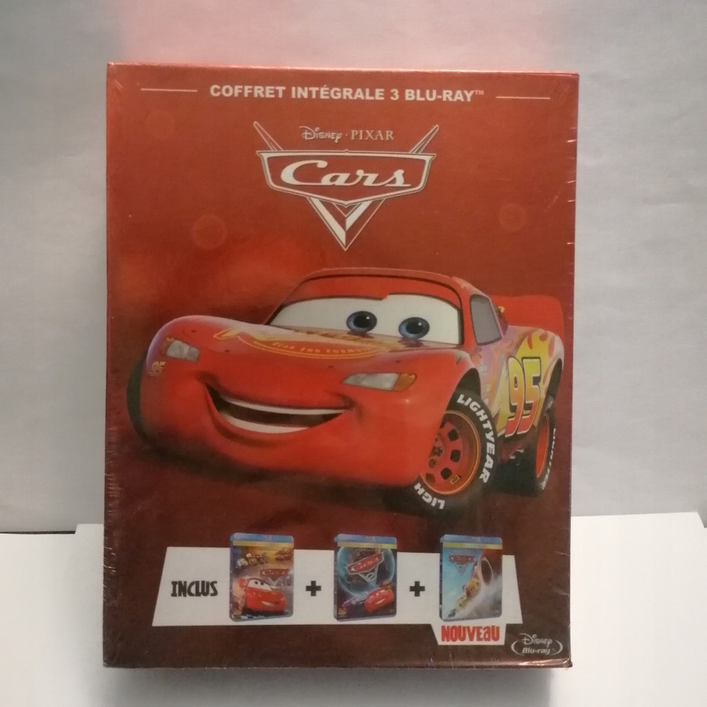 CARS (AUTA) COFFRET INTEGRALE (1-3) BLURAY - 13601382994 - oficjalne ...