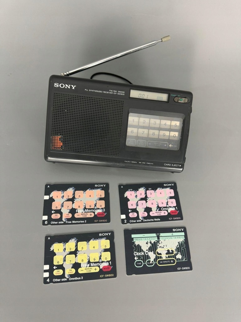 Radio Radyjko Globalne Sony ICF-SW800 Mega Unikat - 15519882009 ...
