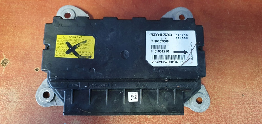 VOLVO XC60 II SENSOR PODUSZEK AIRBAG P31681216 - 13273264920 - oficjalne archiwum Allegro