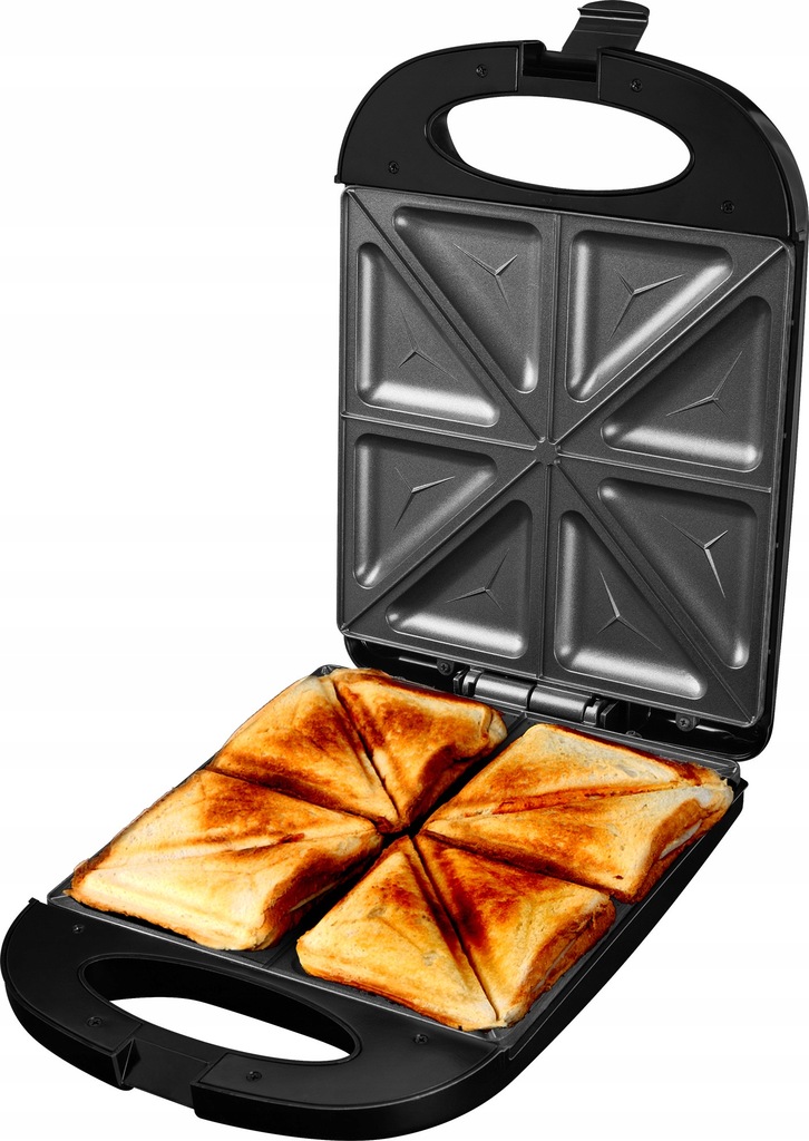 Opiekacz XXL Sandwich Toster 4x Kanapki Tosty ECG - 11768637420 ... Opiekacz XXL Sandwich Toster 4x Kanapki Tosty ECG - 11768637420 ...