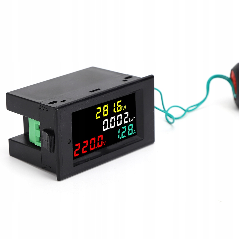 AC LED Power Monitor 5cm*5cm Cyfrowy woltomierz - 12031941024 ...