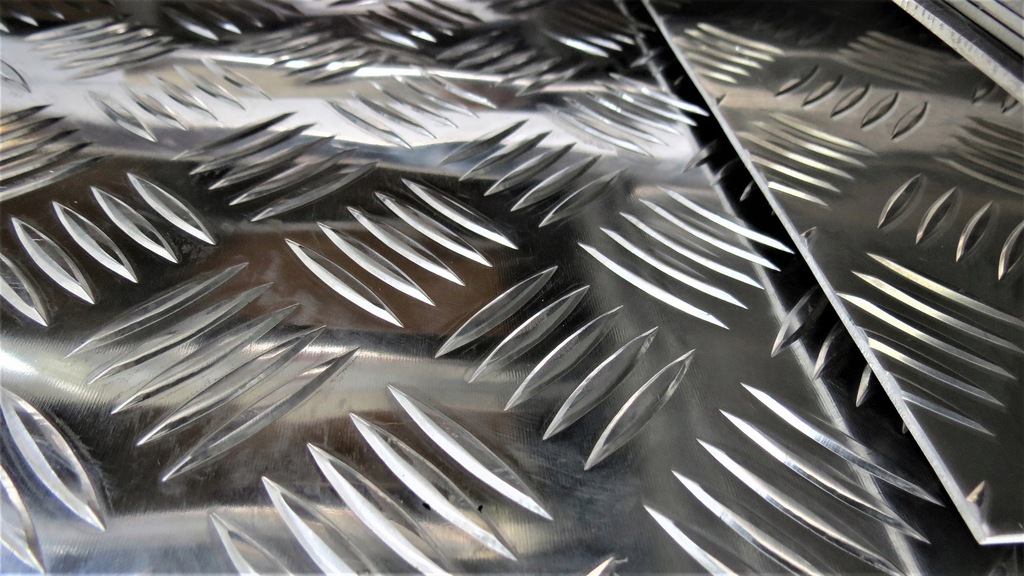 Blacha aluminiowa ryflowana 1000x1000 3mm - 10898303775 - oficjalne archiwum Allegro