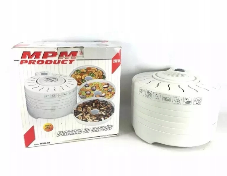 SUSZARKA DO GRZYBÓW GRZYBY OWOCÓW ZIÓŁ 250W MPM - 12869221150 - oficjalne archiwum Allegro