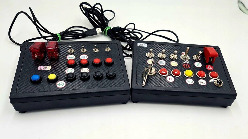 ALMAR SKRS Button Box urz. ster. ETS2 STACYJKA - 12222703413 ...