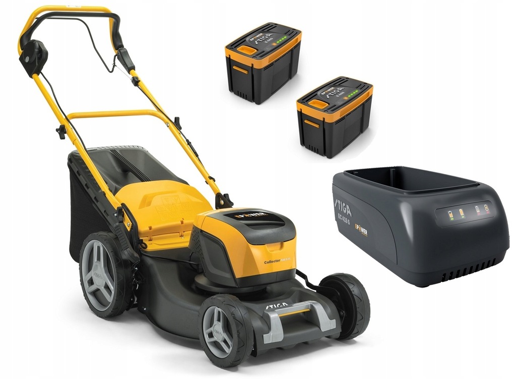 STIGA Kosiarka AKUMULATOROWA 48V BLDC 2x 4,0Ah 3w1 - 10666058372 ...