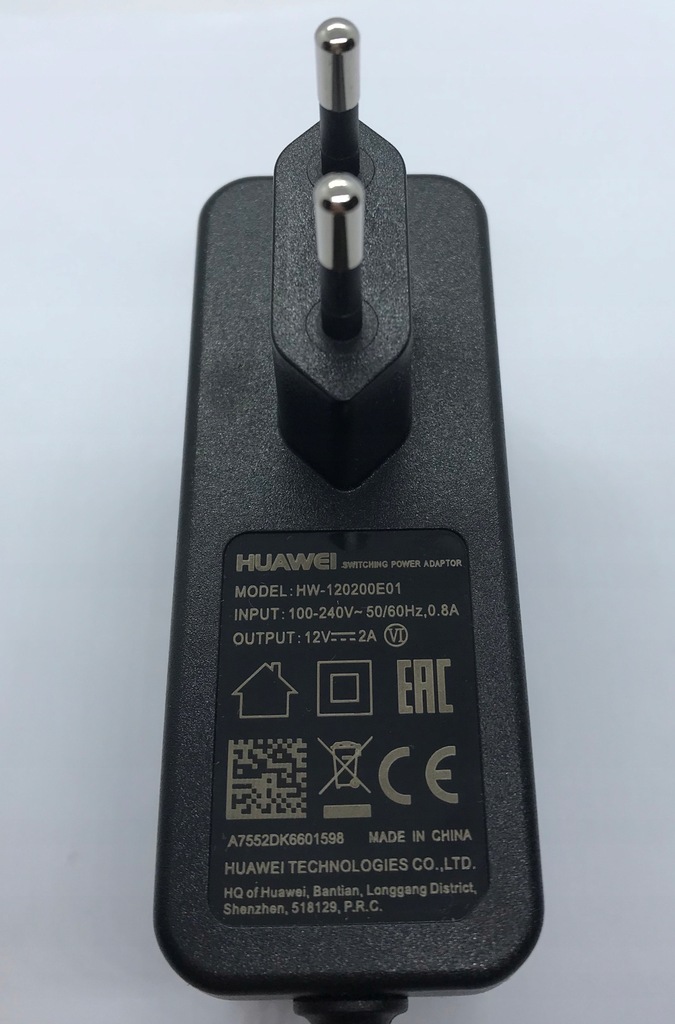 Oryginalny Zasilacz Huawei HW-120200E01 12V 2A FV - 10110563391 ... Oryginalny Zasilacz Huawei HW-120200E01 12V 2A FV - 10110563391 ...