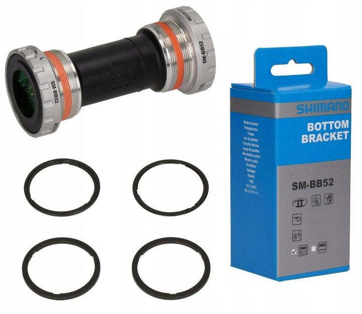 SHIMANO DEORE SM-BB52 WKŁAD SUPORTU HOLLOWTECH II - 12348784675 - oficjalne archiwum Allegro