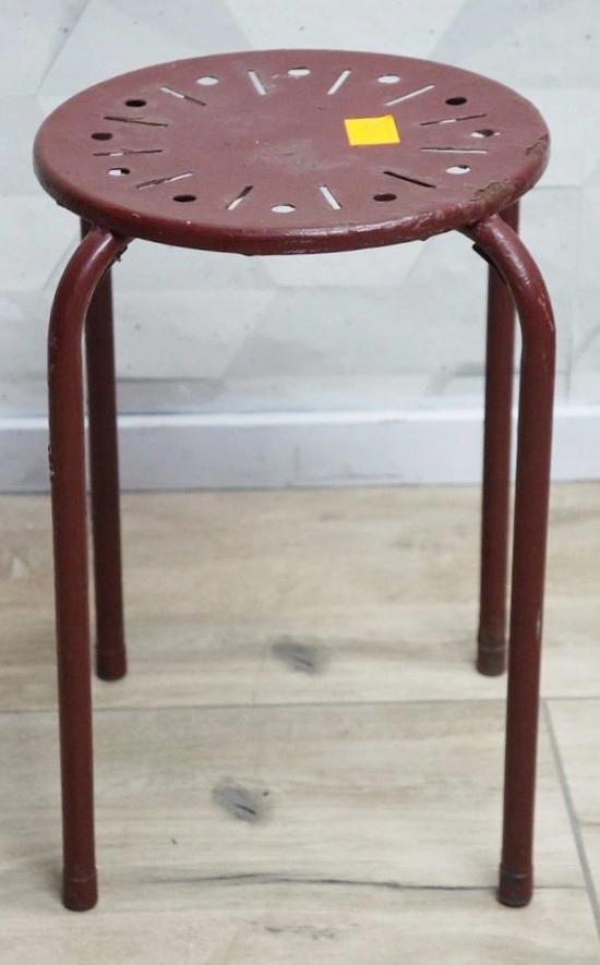 H-P INDUSTRIALNY STARY METALOWY TABORET LOFT - 11518610011 - oficjalne ...