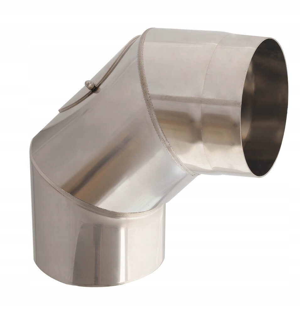 Kolano nierdzewne żaro dn 200 mm z rewizją 90 st - 8712856058 - oficjalne archiwum Allegro