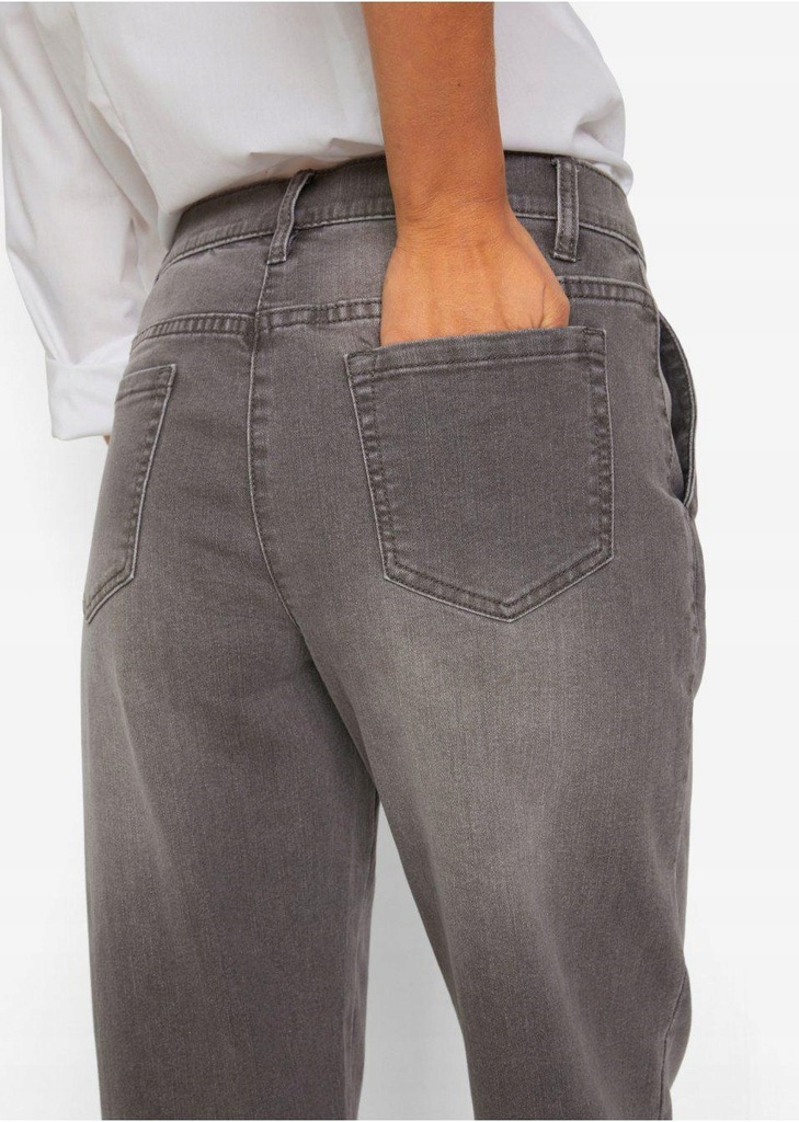 KD3007 50 SZEROKIE JEANSY DAMSKIE Bonprix - 13475132916 - oficjalne archiwum Allegro