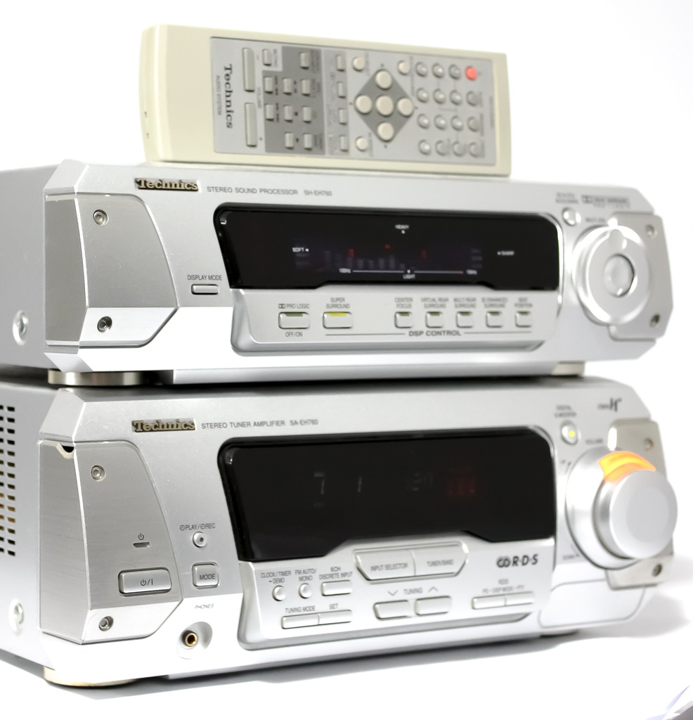 TECHNICS SC-EH760 WIEŻA STEREO SUPER WOOFER PILOT - 12300350401 ...