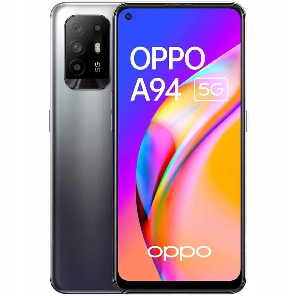 OPPO A94 5G CPH2211 8/128GB DS CZARNY - 12154303572 - oficjalne archiwum Allegro