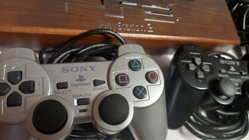 Ps2 slim(plomba) Karton, 2 pady, gry, zestaw - 12839448816 - oficjalne ...