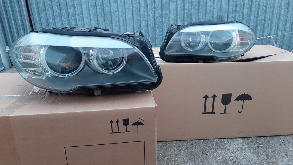 Reflektory H7 BMW F10/11 Oryginalne europa - 13481855811 - oficjalne ...