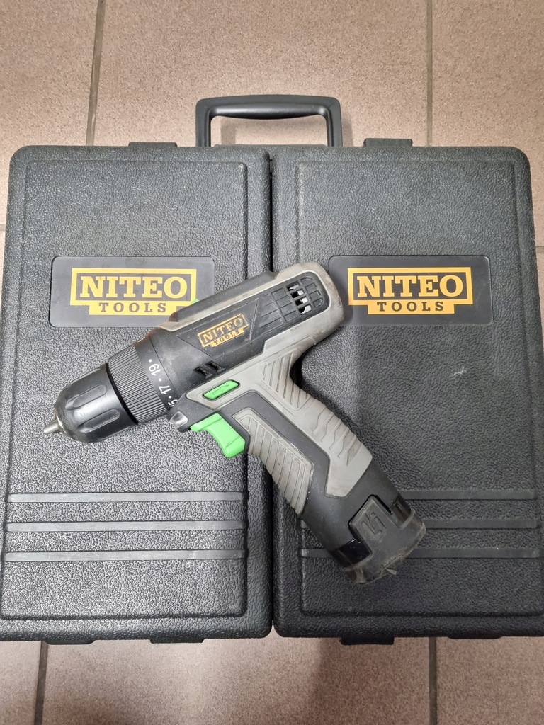 Niteo Tools Wiertarka Wkrętarka akumulatorowa 12V - 12706467769 - oficjalne archiwum Allegro