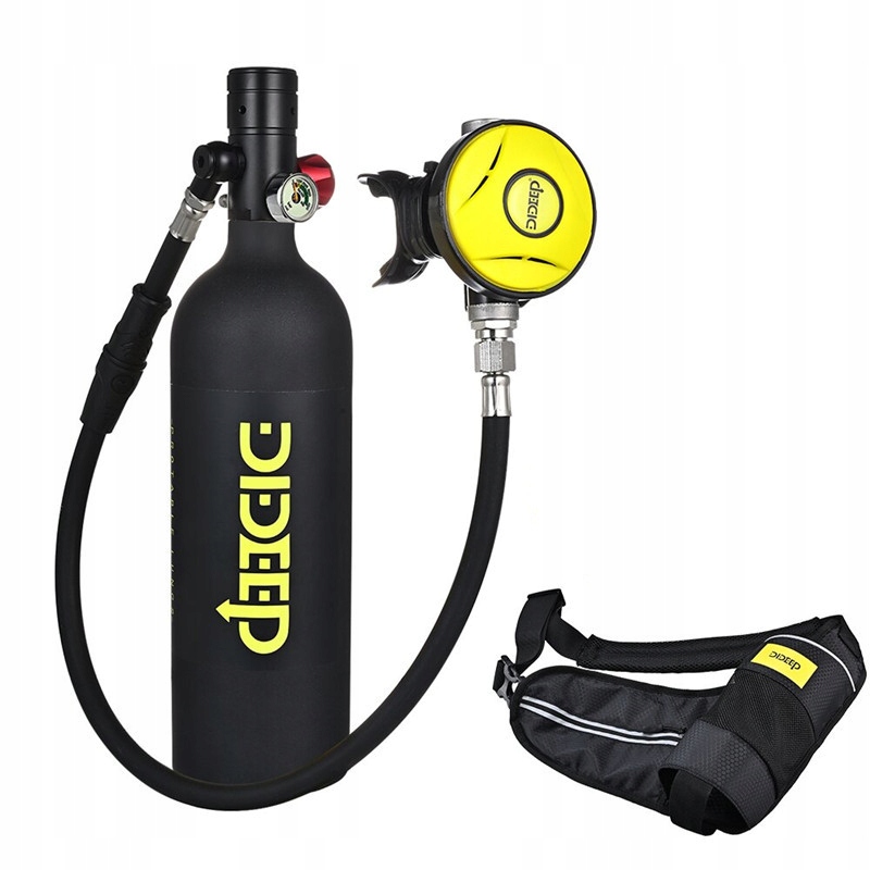 ZESTAW DO NURKOWANIA BUTLA 1L+ZAWORY+TORBA DIDEEP - 13467863812 ...