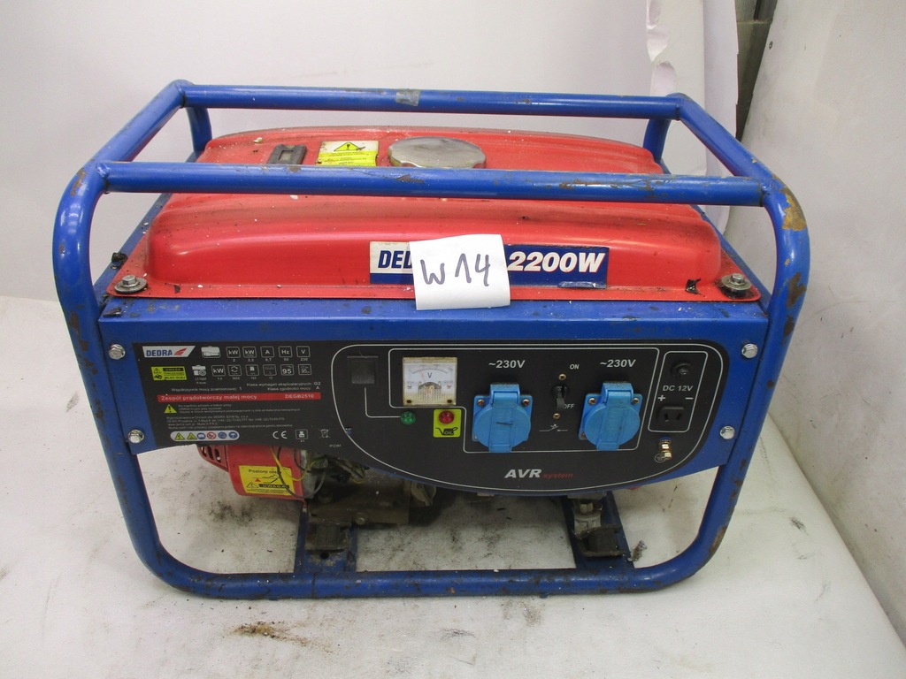 AGREGAT PRĄDOTWÓRCZY GENERATOR DEDRA 2.2KW DEGB251 - 11619586687 ...
