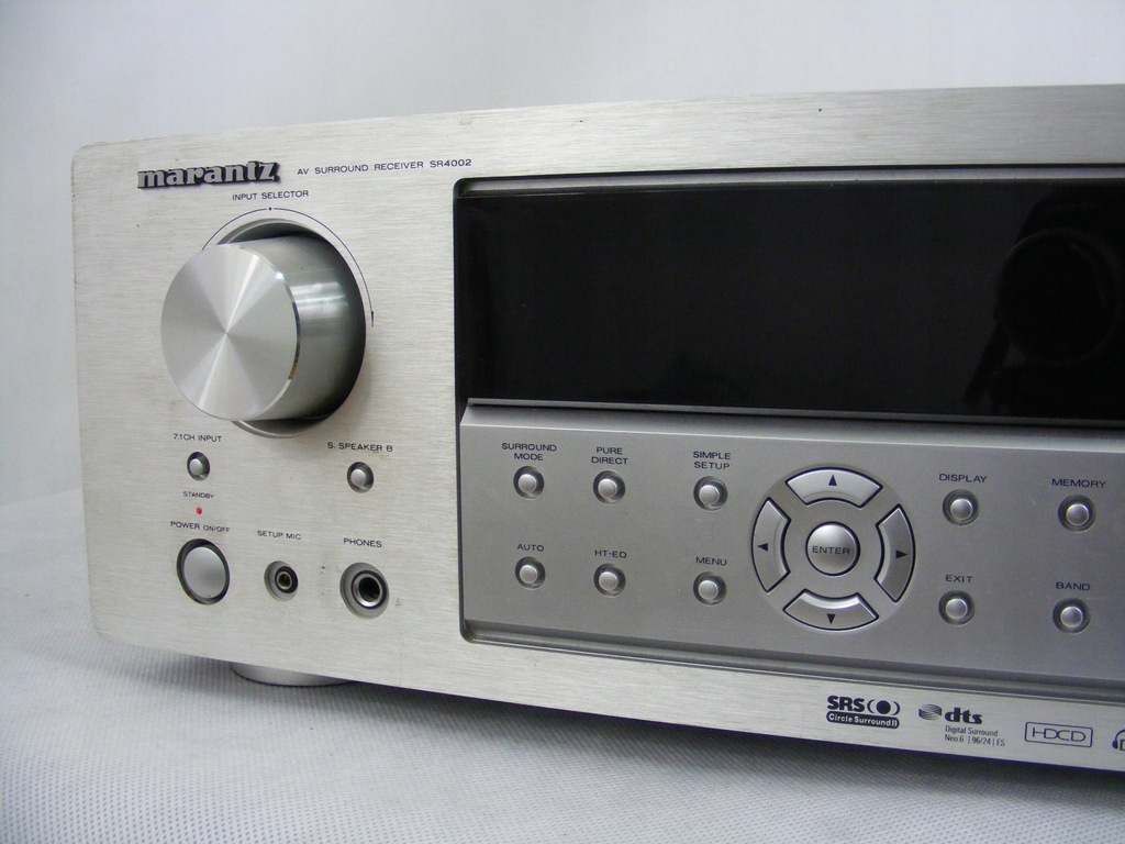 Amplituner MARANTZ SR-4002 HDMI (uszkodzony) - 11854612751 - oficjalne archiwum Allegro