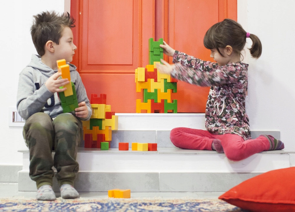 Ludus Wally Wally 60 el. Klocki konstrukcyjne - 7616955207 - oficjalne ...