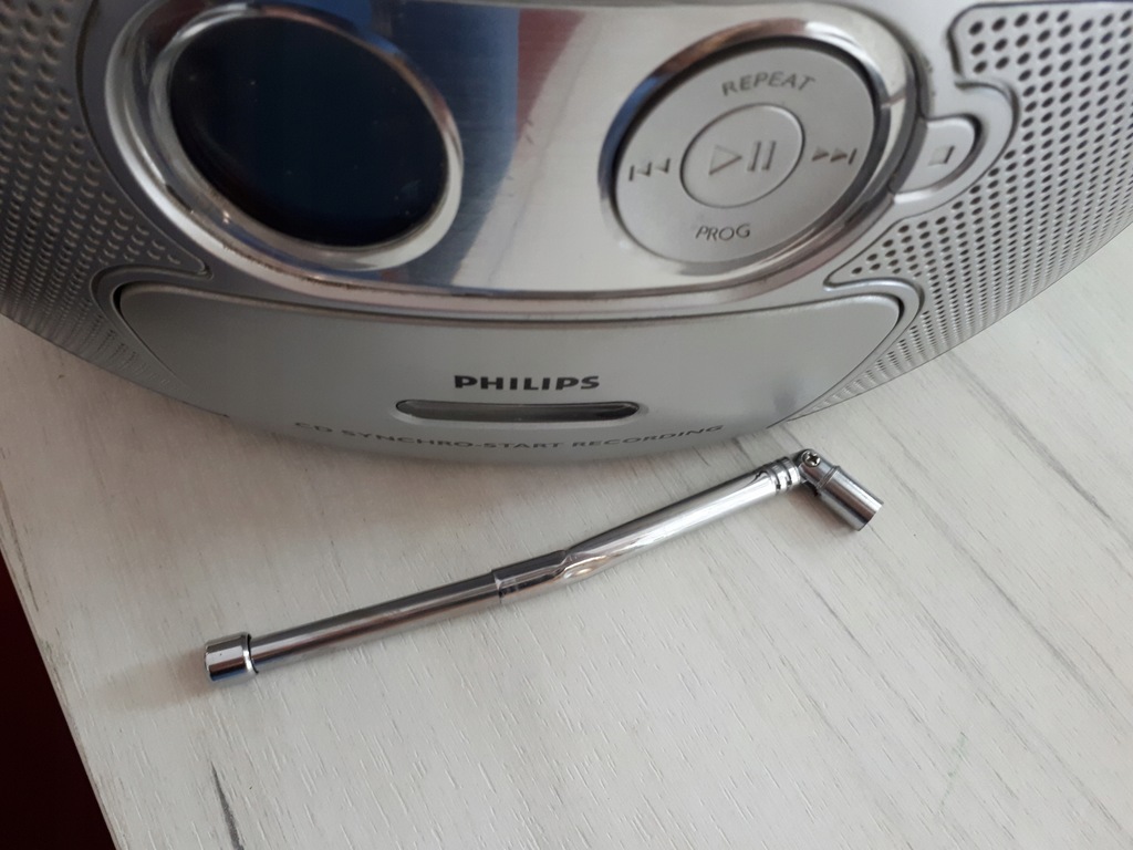 Radio Philips AZ1022/12 Radio//KASETA OPIS 691/21 - 11171412039 - oficjalne archiwum Allegro