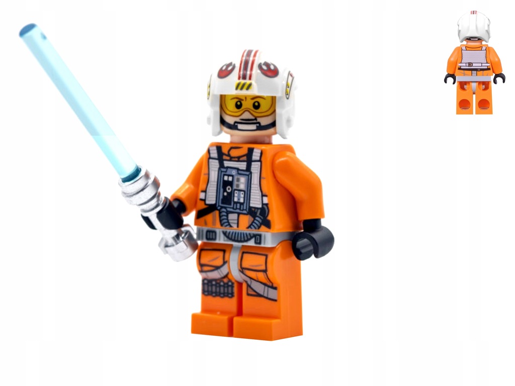 Lego Star Wars- Pilot Luke Skywalker + miecz 75301 - 12619543575 ...