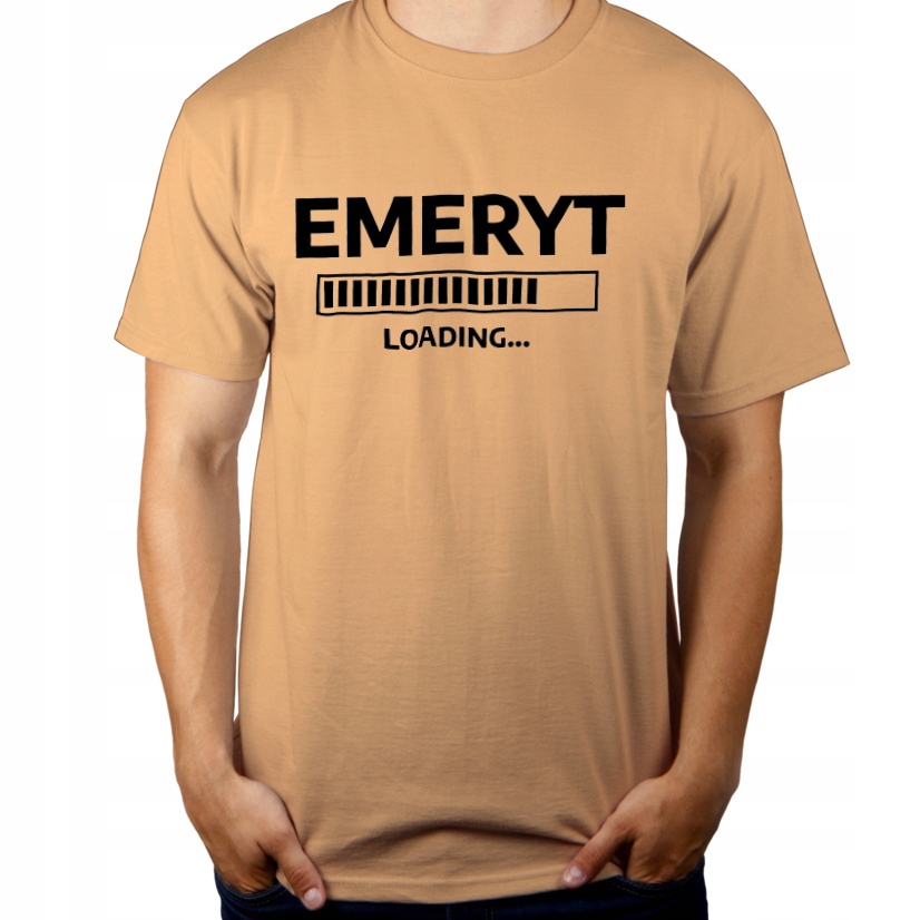 Emeryt Loading Koszulka Piaskowa - 13710326761 - oficjalne archiwum Allegro