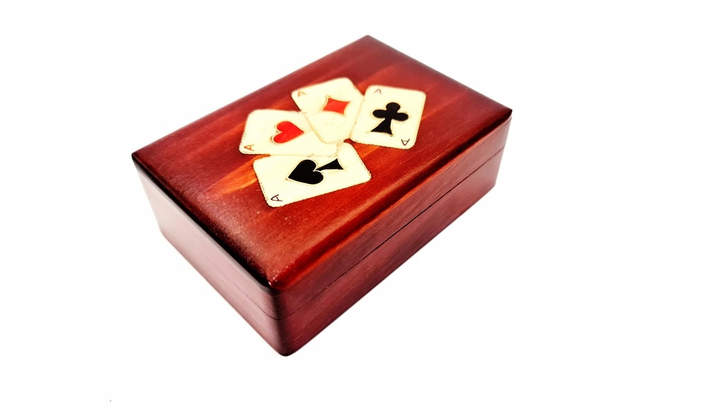 Karciarka pudełko na karty 1x talia - 9983918430 - oficjalne archiwum Allegro