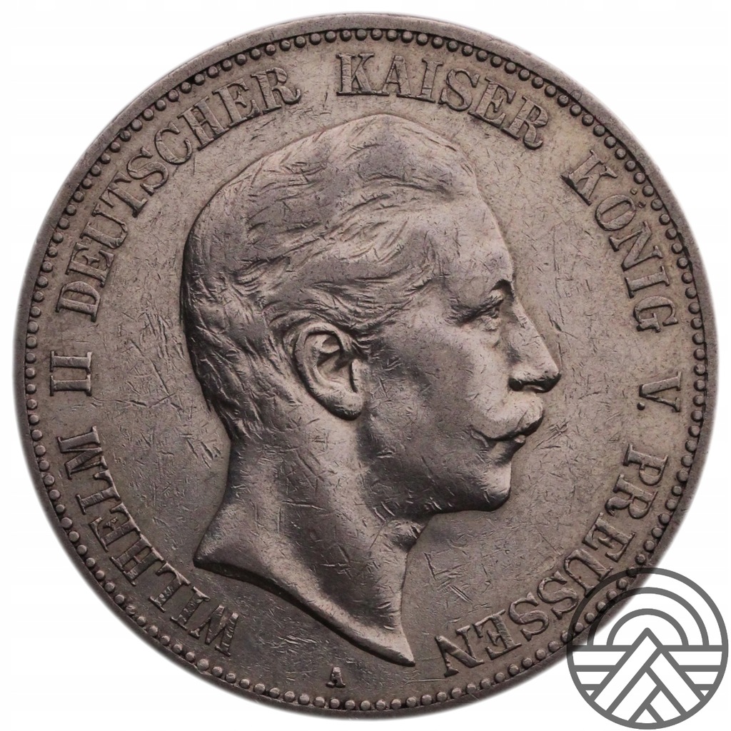 Niemcy, Prusy 5 Marek 1904 r. - 16003540567 - oficjalne archiwum Allegro