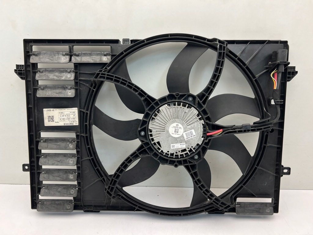 VW T5 LIFT T6 7E WENTYLATOR WIATRAK CHŁODNIC ORYGINAŁ - 14776224788 ...