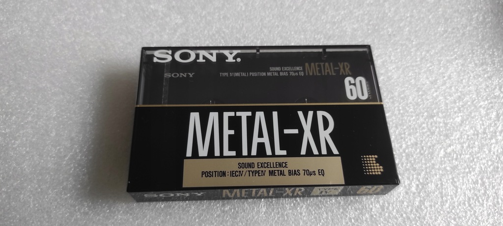 Sony METAL-XR 60 type IV folia XR metal - 11835890217 - oficjalne ...