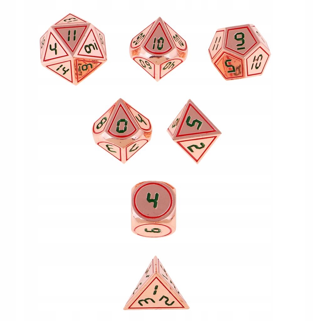 Set/7pcs Multi sided Dice for TRPG Casino - 12695556211 - oficjalne ...