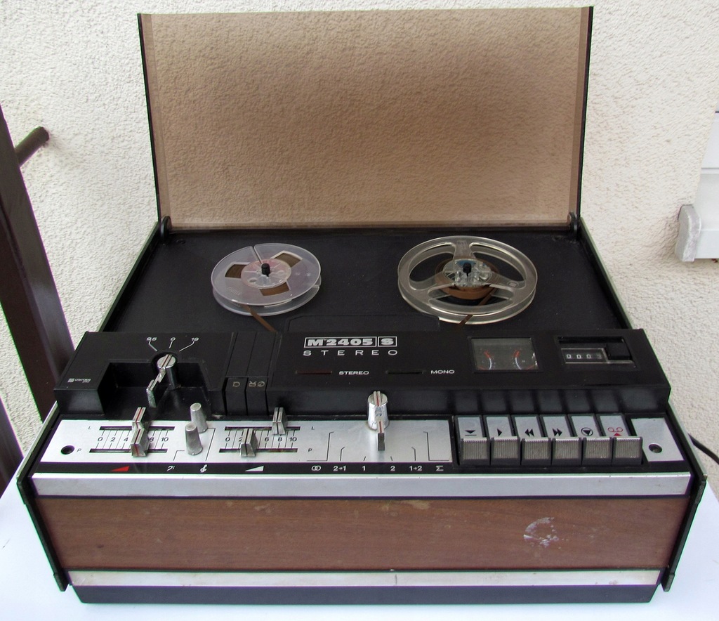 STARY MAGNETOFON SZPULOWY M2405S UNITRA-POLSKI - 8849828400 - oficjalne archiwum Allegro