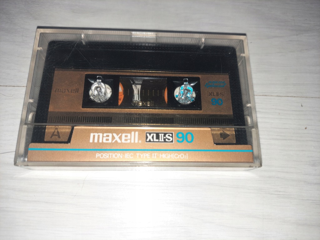Kaseta Maxell XL II-S 90 - 14078637153 - oficjalne archiwum Allegro
