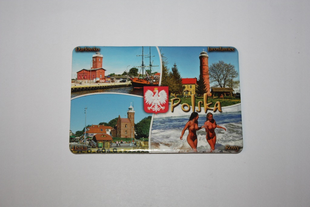 Magnes POLSKA Ustka Darłowo Jarosławiec Rowy morze - 11788244214 ...
