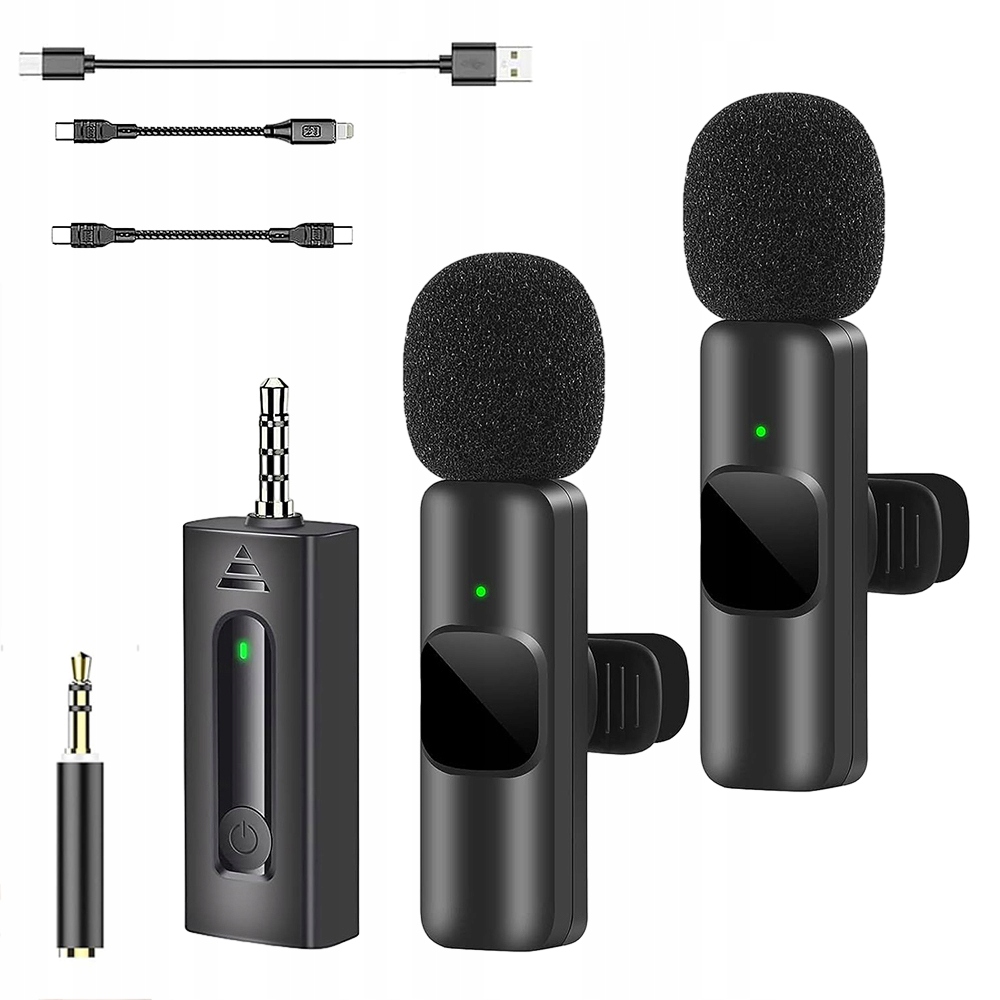 MINI BEZPRZEWODOWY MIKROFON KRAWATOWY DO LAPTOPA - 16514282573 ...