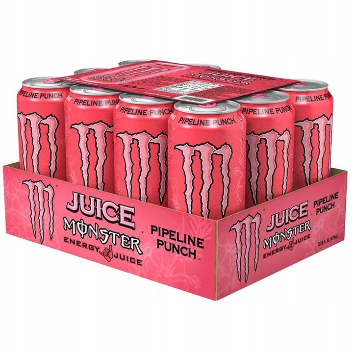 ZGRZEWKA 12 x 500ml Monster Energy Pipeline Punch - 12543790658 ... ZGRZEWKA 12 x 500ml Monster Energy Pipeline Punch - 12543790658 ...