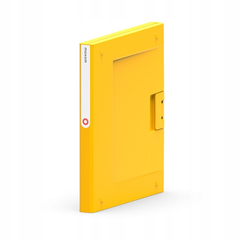 Folder NEW BINDER MOXOM plastikowy A4/25mm żółty - 12202551736 ...