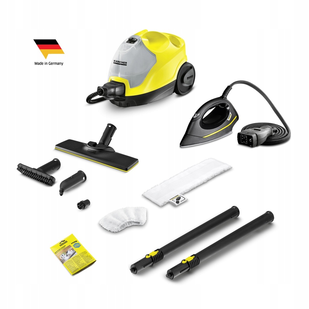 PAROWNICA KARCHER SC4 Z ŻELAZKIEM MOP PAROWY EASYF - 9708847862 ...