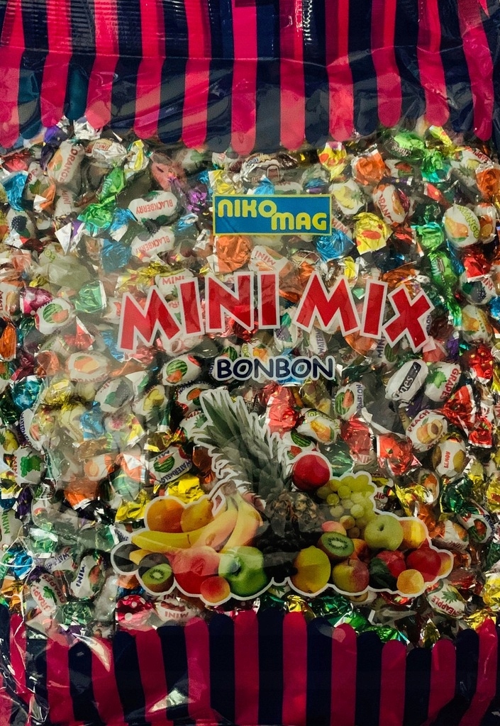 Mini Mix Bonbon cukierki o smaku owocowym 1kg - 9848574151 - oficjalne ...