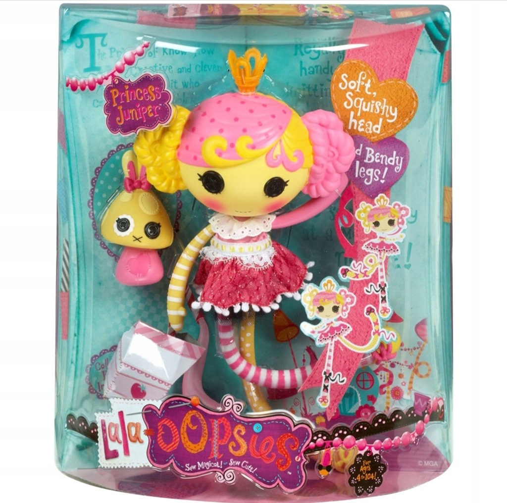 LALALOOPSY Princess Juniper Lalka + Zwierzątko - 12472047323 ...