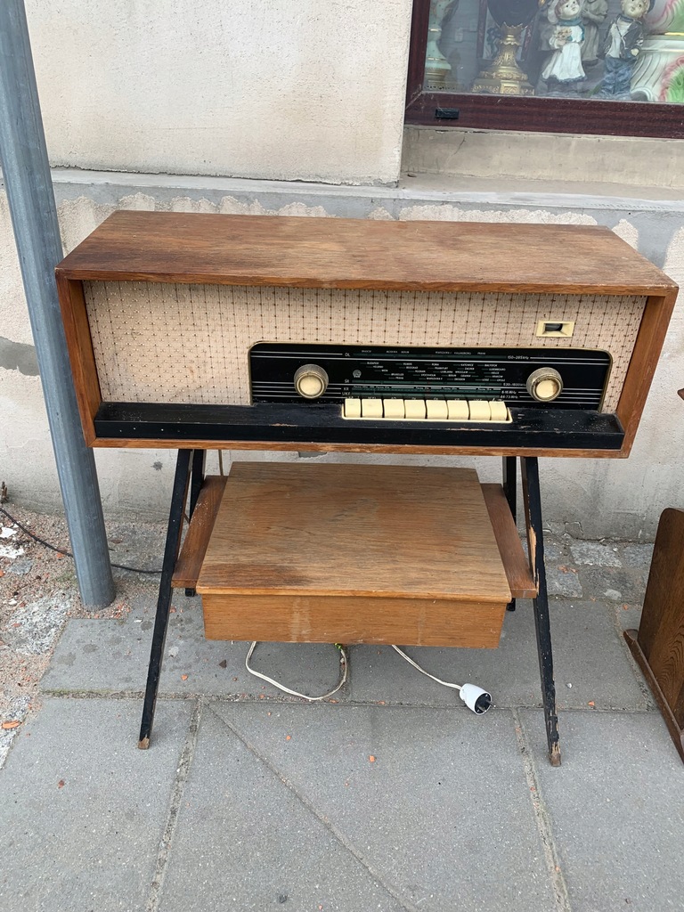 Radio ze stolikiem i gramofonem - Arkona 3211 - 12097515404 - oficjalne ...
