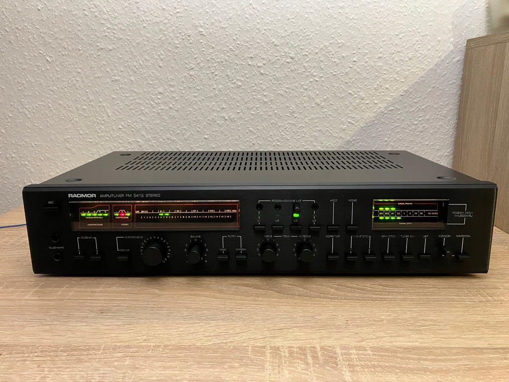 Amplituner Radmor FM 5412 Czarny - 13287389414 - oficjalne archiwum Allegro