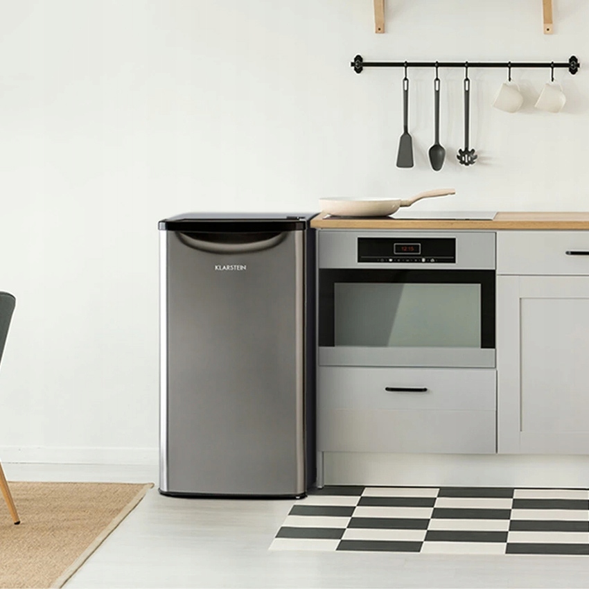 Klarstein mała lodówka zamrażarka retro 90L 42dB - 12385323341 ...