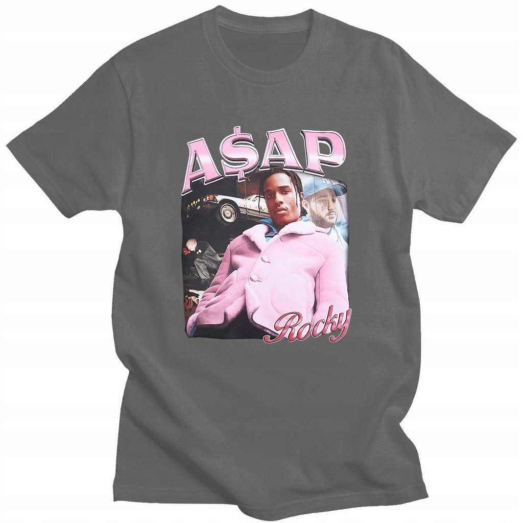 ASAP Rocky Portrait Graphic Aesthetics T-shirts - 12127093585 ...