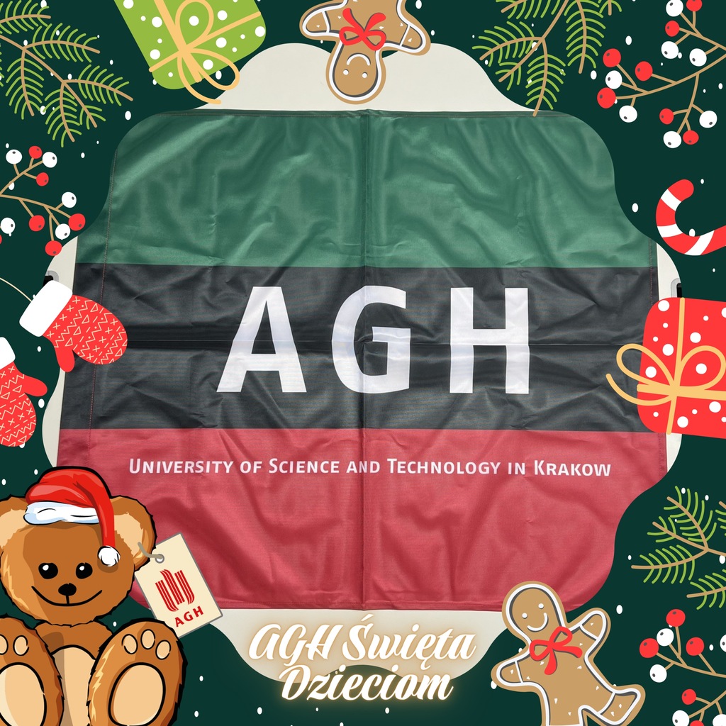 Flaga AGH - 12972760942 - oficjalne archiwum Allegro