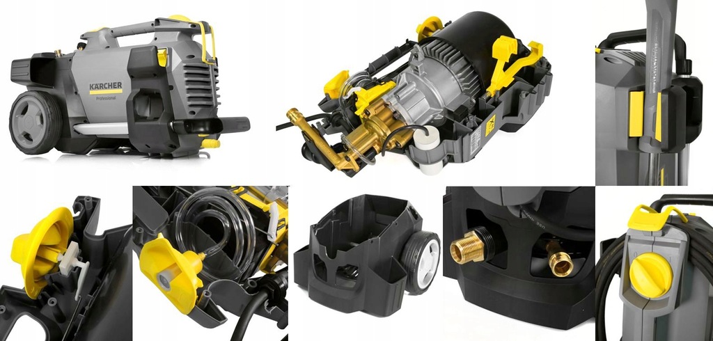 KARCHER HD 5/15C MYJKA CIŚNIENIOWA ZESTAW DO RUR - 10943225472 - oficjalne archiwum Allegro