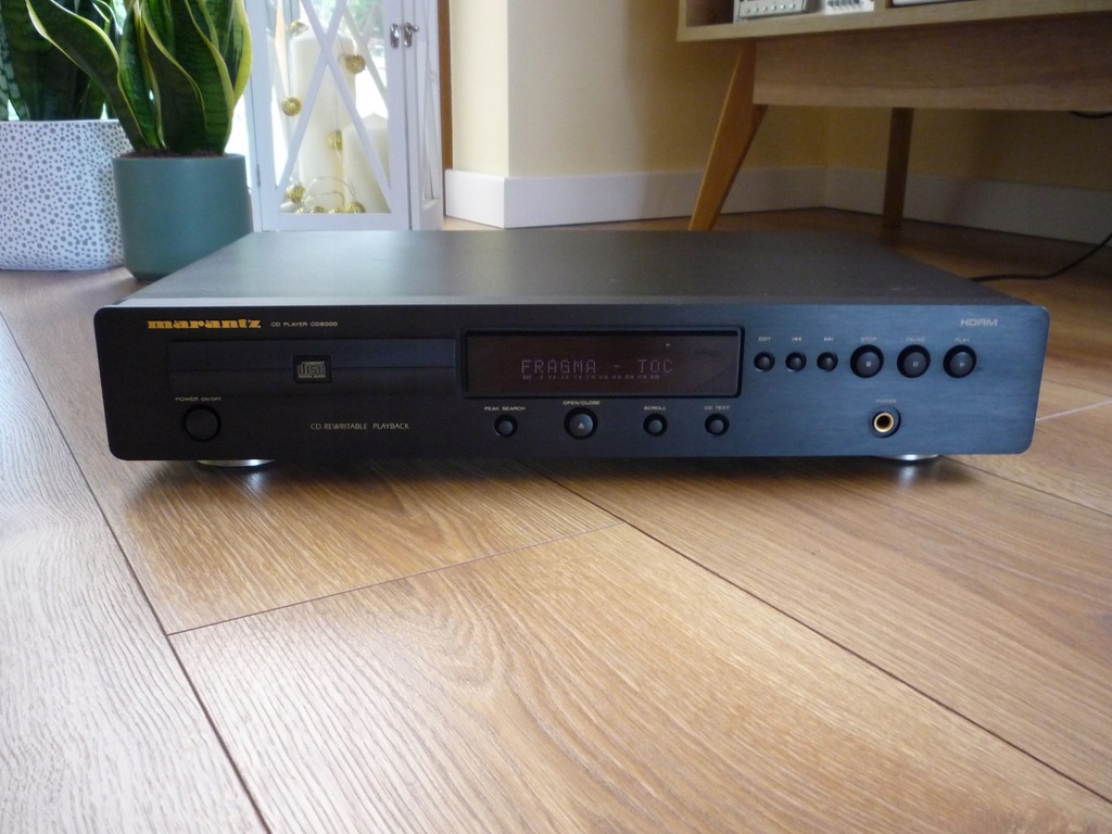 MARANTZ CD6000 CD PLAYER + PILOT - 12427705210 - oficjalne archiwum Allegro