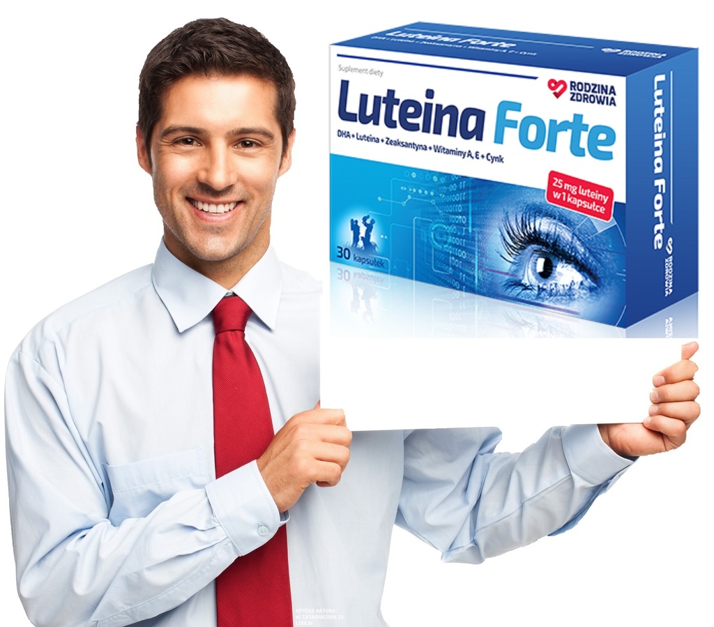 LUTEINA FORTE 30 kaps DHA - WYSOKA DAWKA - EXTRA - 7251962439 ...