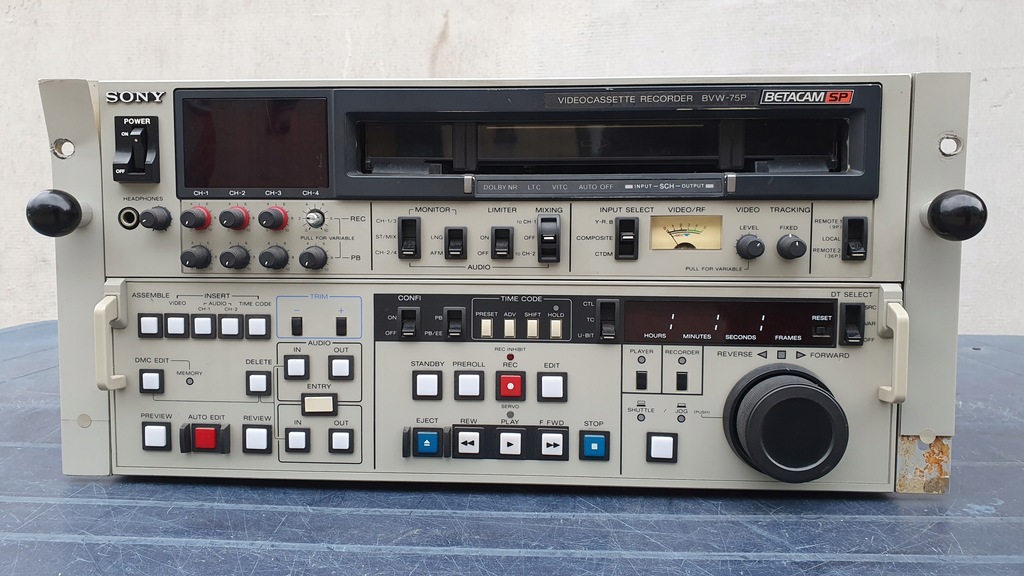 Sony Betacam SP BVW-75P - 12669883097 - oficjalne archiwum Allegro